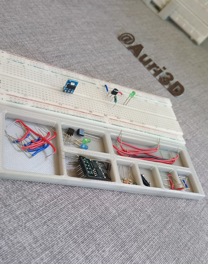 Organizador para Protoboard ( Breadboard Organizer ) by Auri3D ...