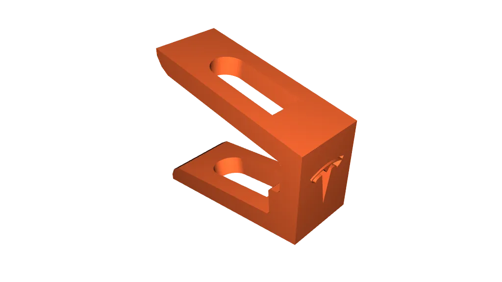 Rear deck clamp for TESLA model Y by Brounch | Download free STL model ...