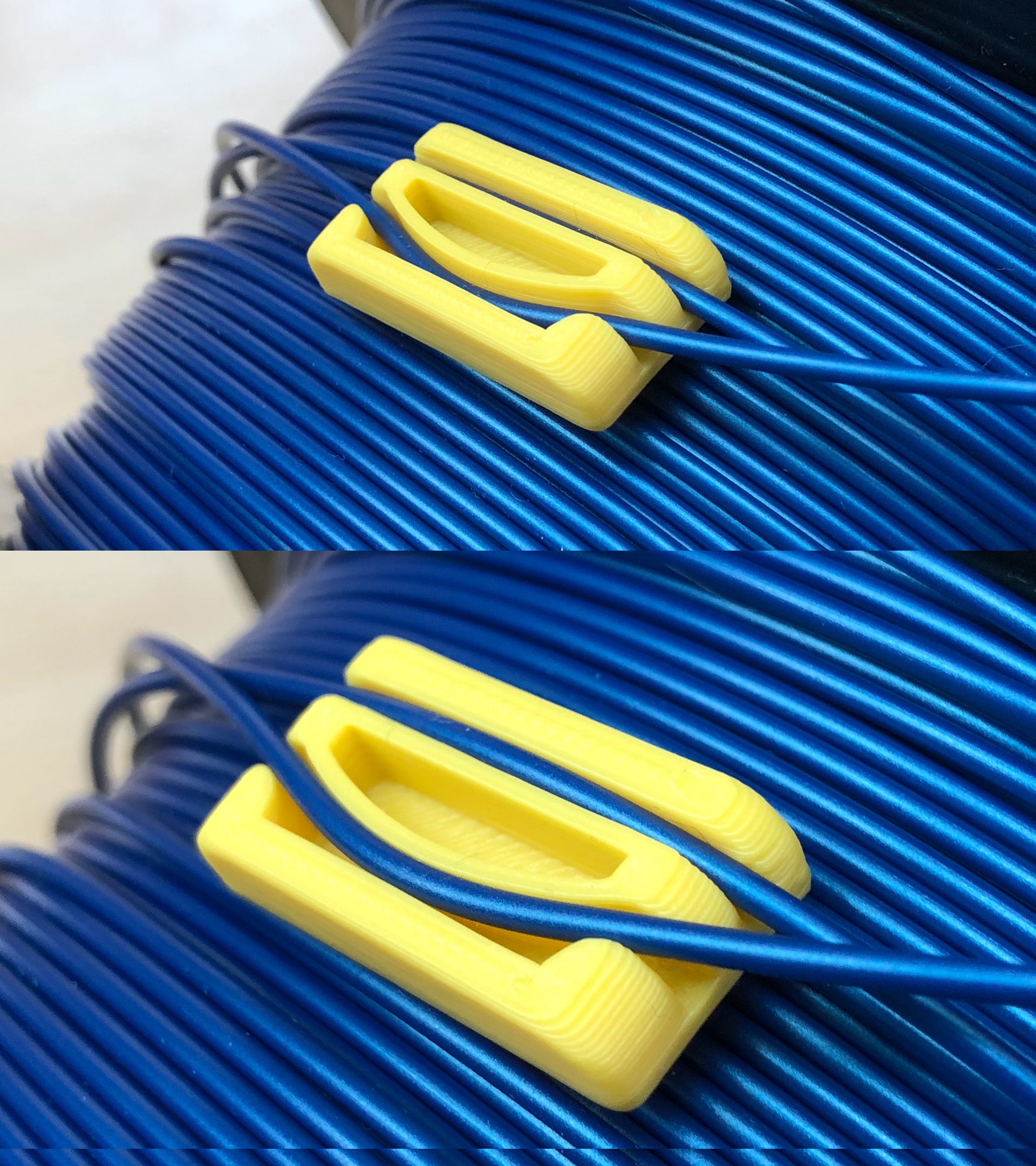 Filament clip v8 press-in-assist by JB | Download free STL model ...