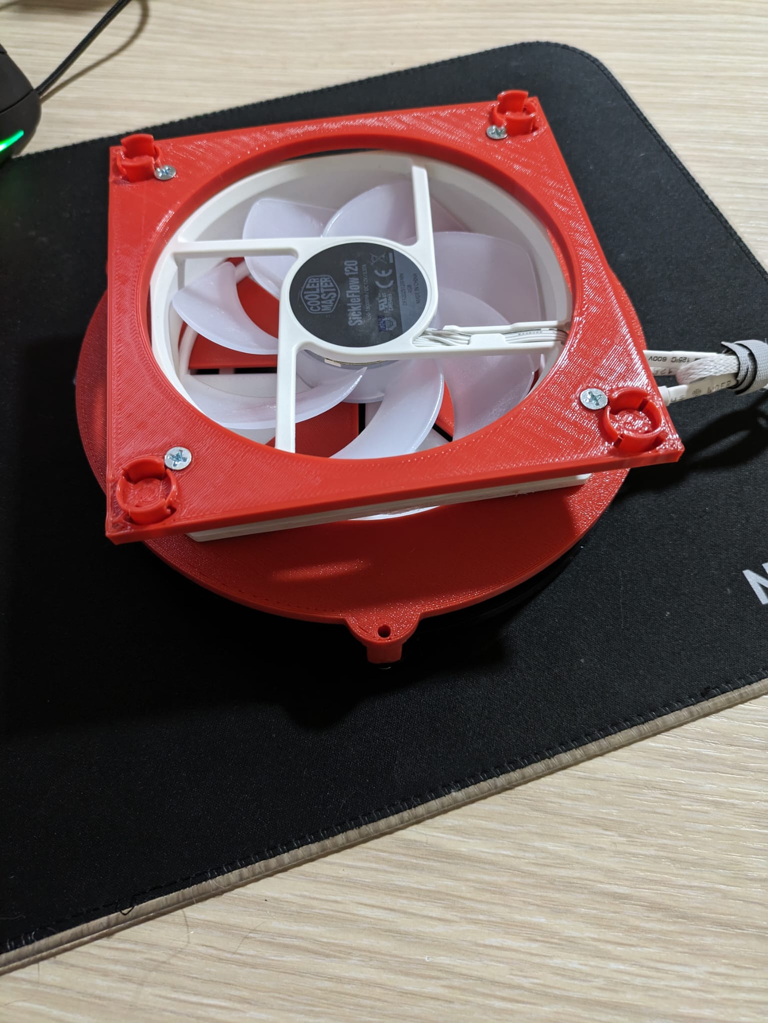COOLER MASTER QUBE 500 SUPPORT FAN UMBRELLA CORPORATION MOD by ...
