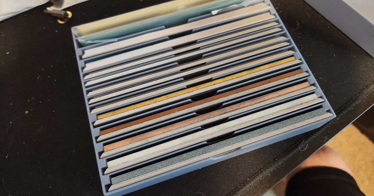 Edge Pro Style sharpening stone case by Starsiege | Download free STL ...