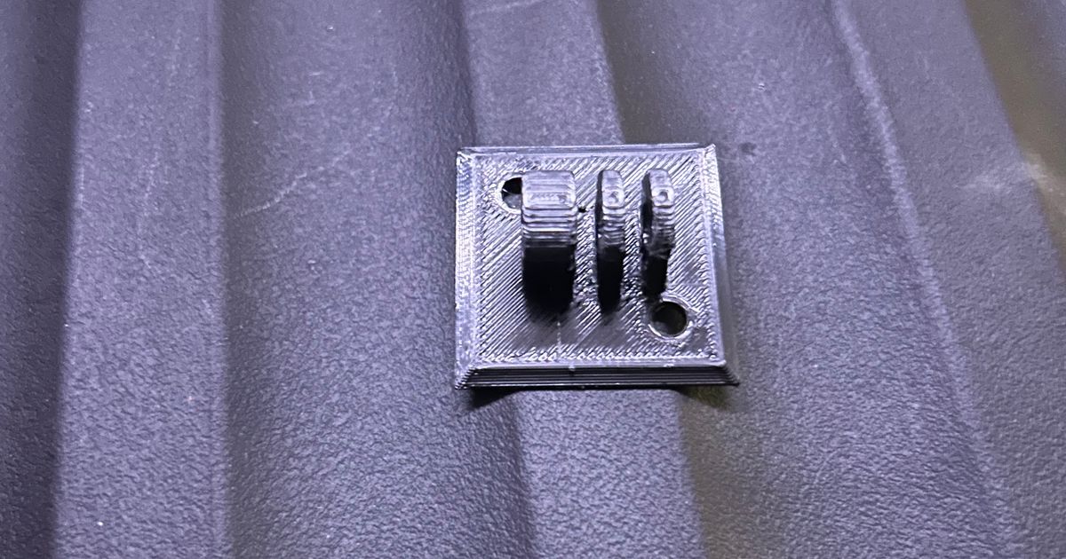 Ender 3 V2 NEO GoPro base mount by Harald G | Download free STL model ...