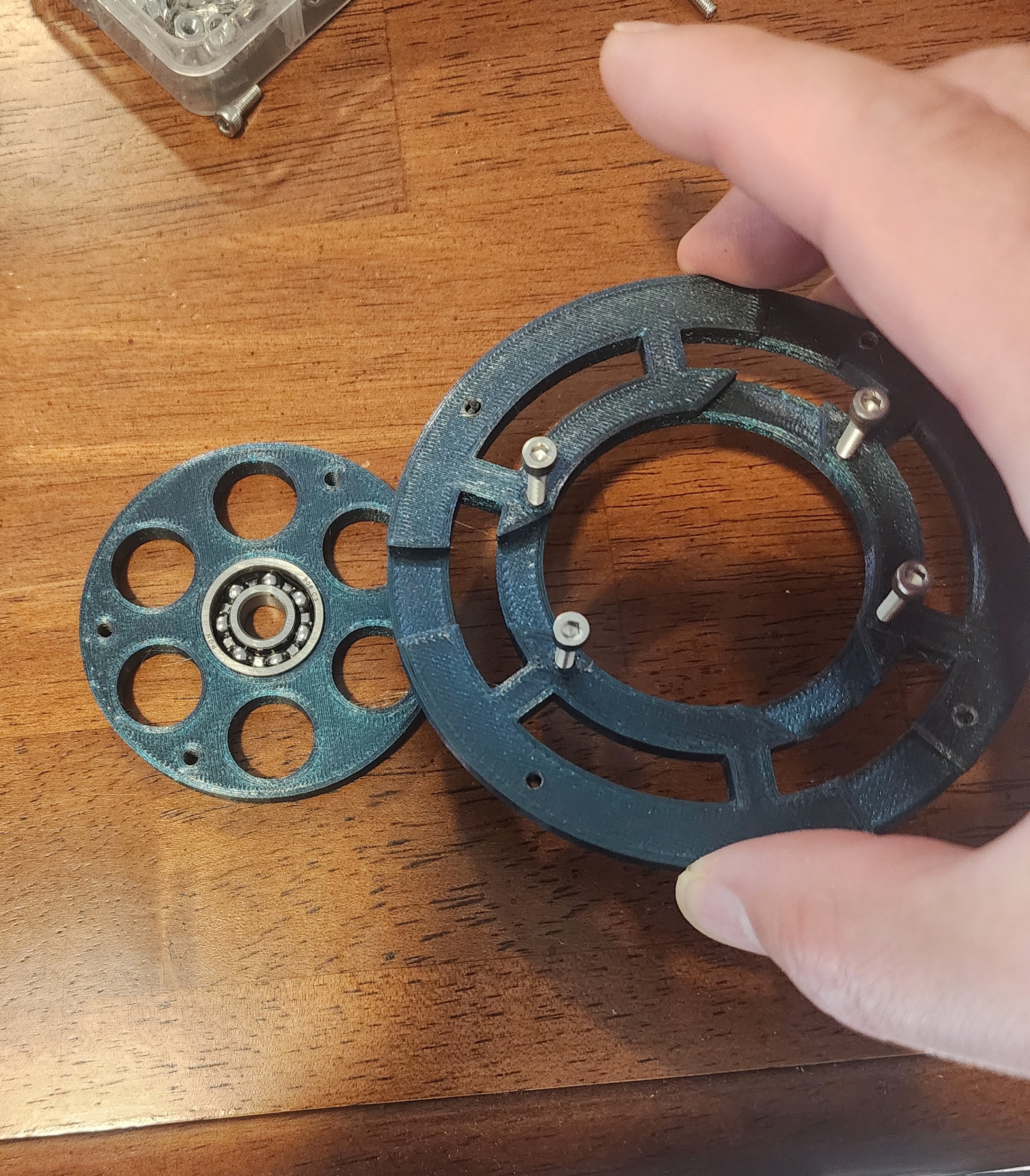 Kinetic sculpture spring powered by don culnan | Download free STL ...