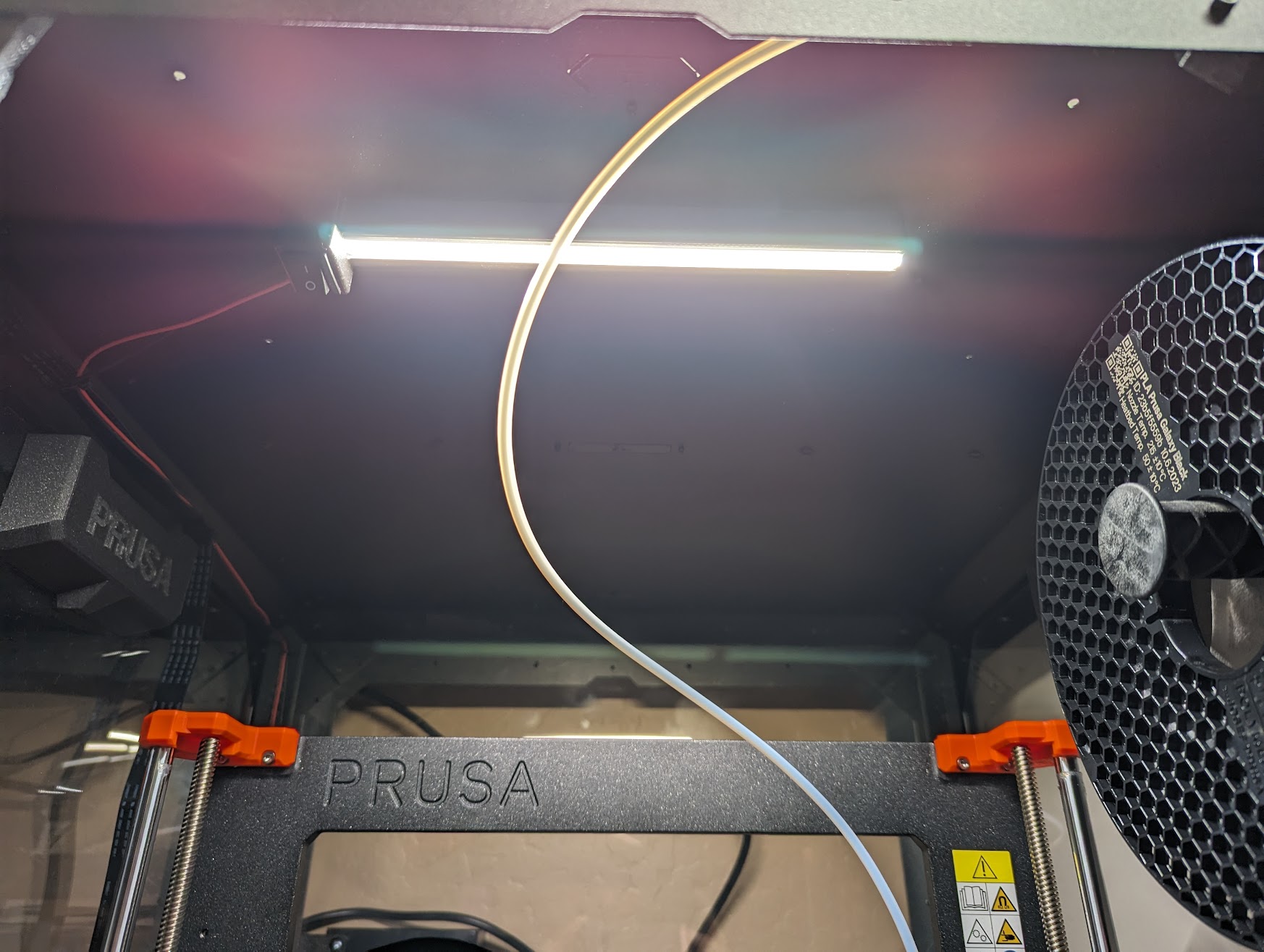 LED Light Mount for the Original Prusa Enclosure by Outpost Kodelia ...