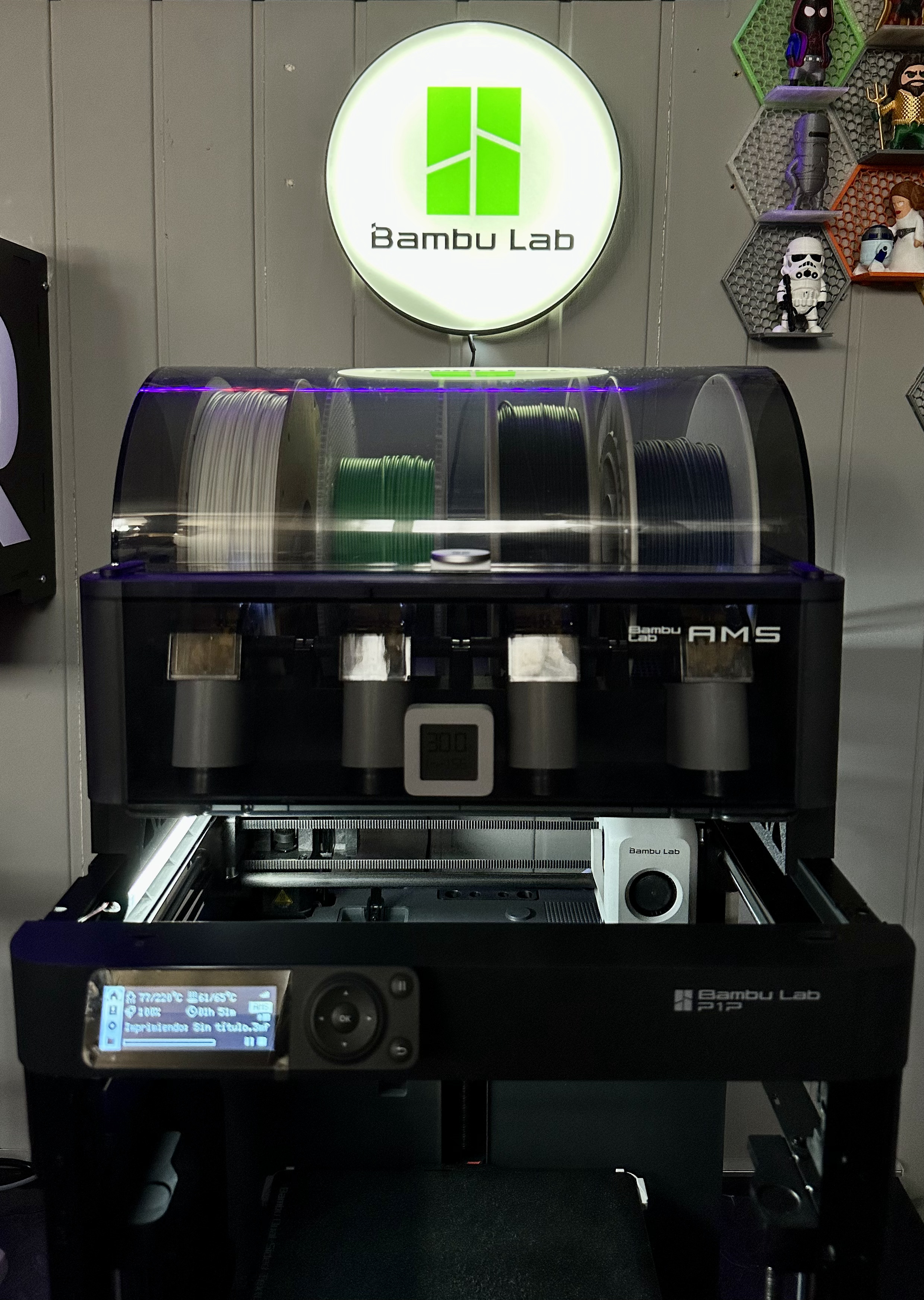 Bambu Lab Style Wall Lamp by Raulito3D | Download free STL model ...