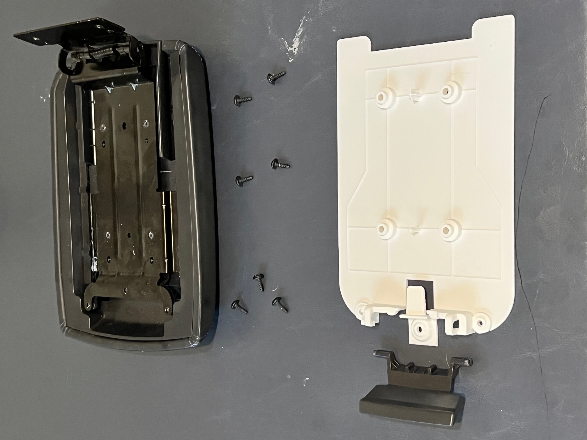 2009 Dodge Challenger Console Door back plate part by Dale | Download ...