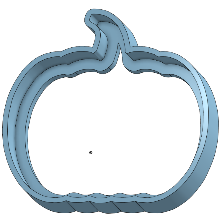 Pumpkin Cookie Cutter - Style 1 by MaxTheSpy | Download free STL model ...