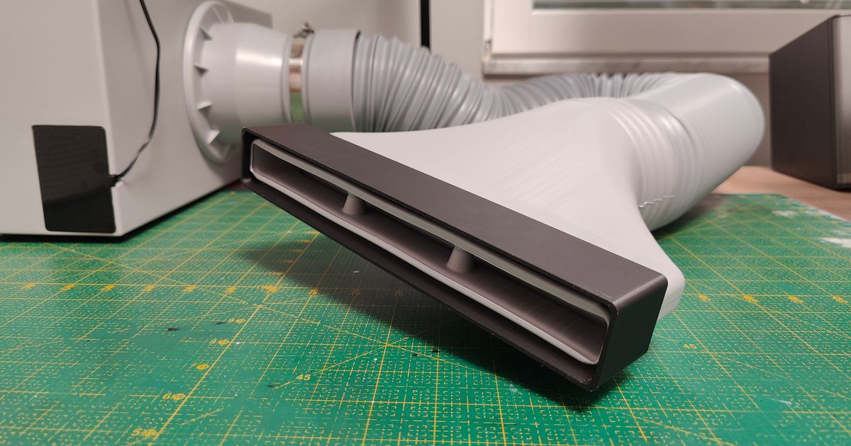 Spray booth exhaust adapter connection by Leviathan Crafting | Download ...