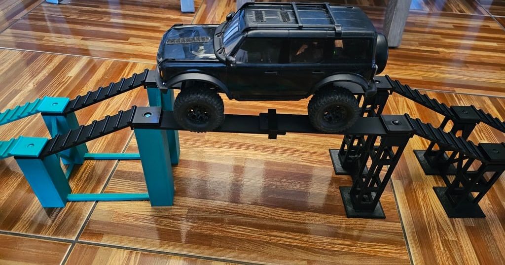 1/18th scale crawler bridge by aiye | Download free STL model ...