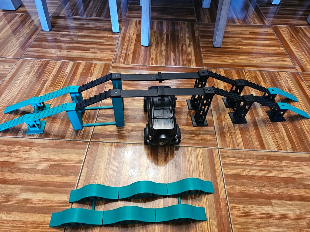 1/18th scale crawler bridge by aiye | Download free STL model ...