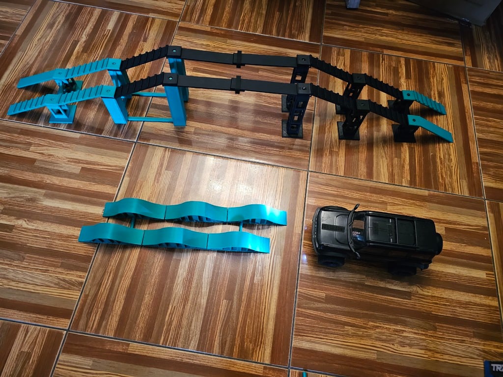 1/18th scale crawler bridge by aiye | Download free STL model ...
