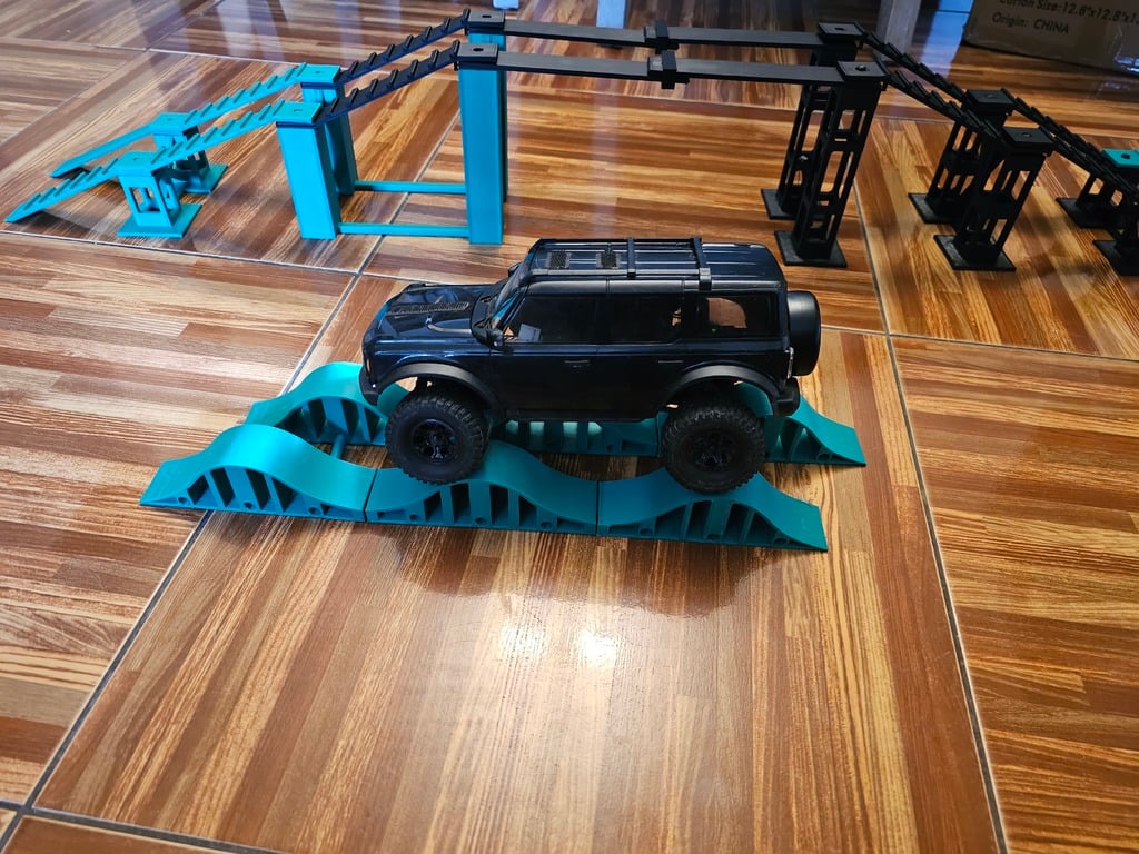 1/18th scale crawler bridge by aiye | Download free STL model ...