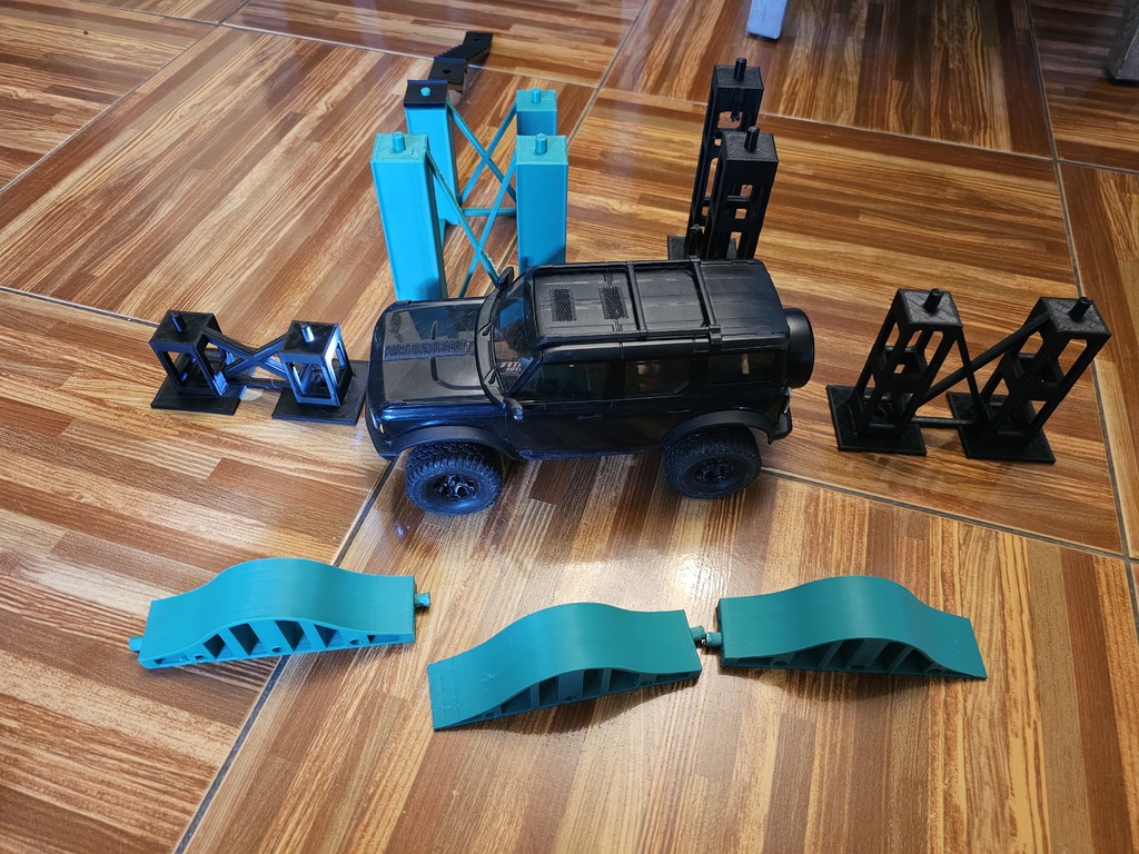 1/18th scale crawler bridge by aiye | Download free STL model ...
