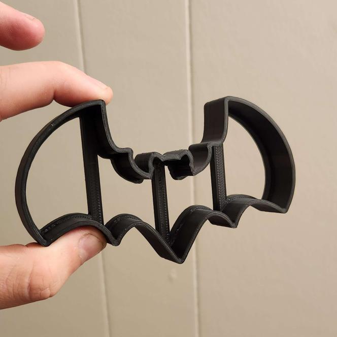 Bat Cookie Cutter - Style 1 by MaxTheSpy | Download free STL model ...