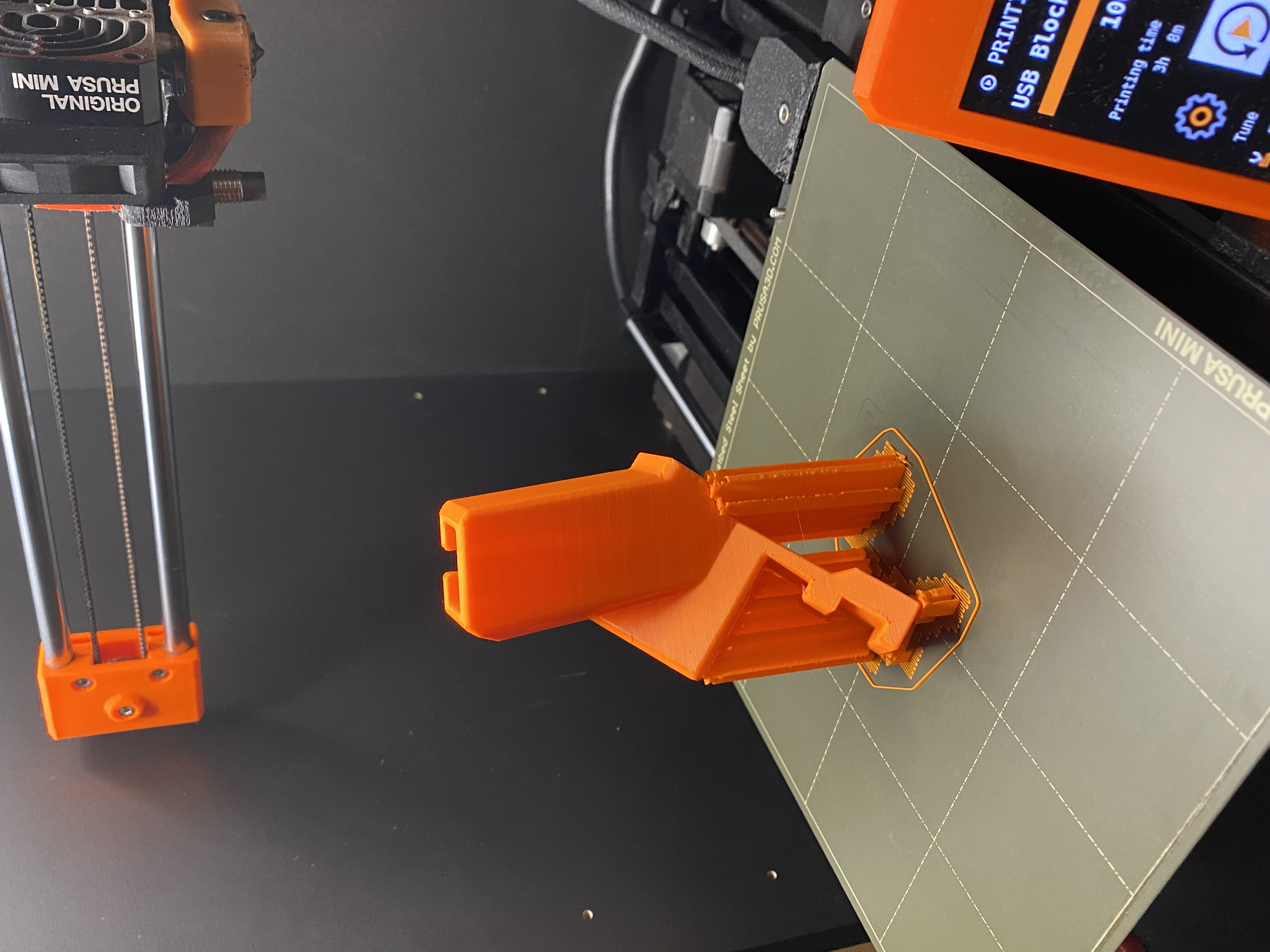 Prusa Mini USB Holder by FP IDeas | Download free STL model ...