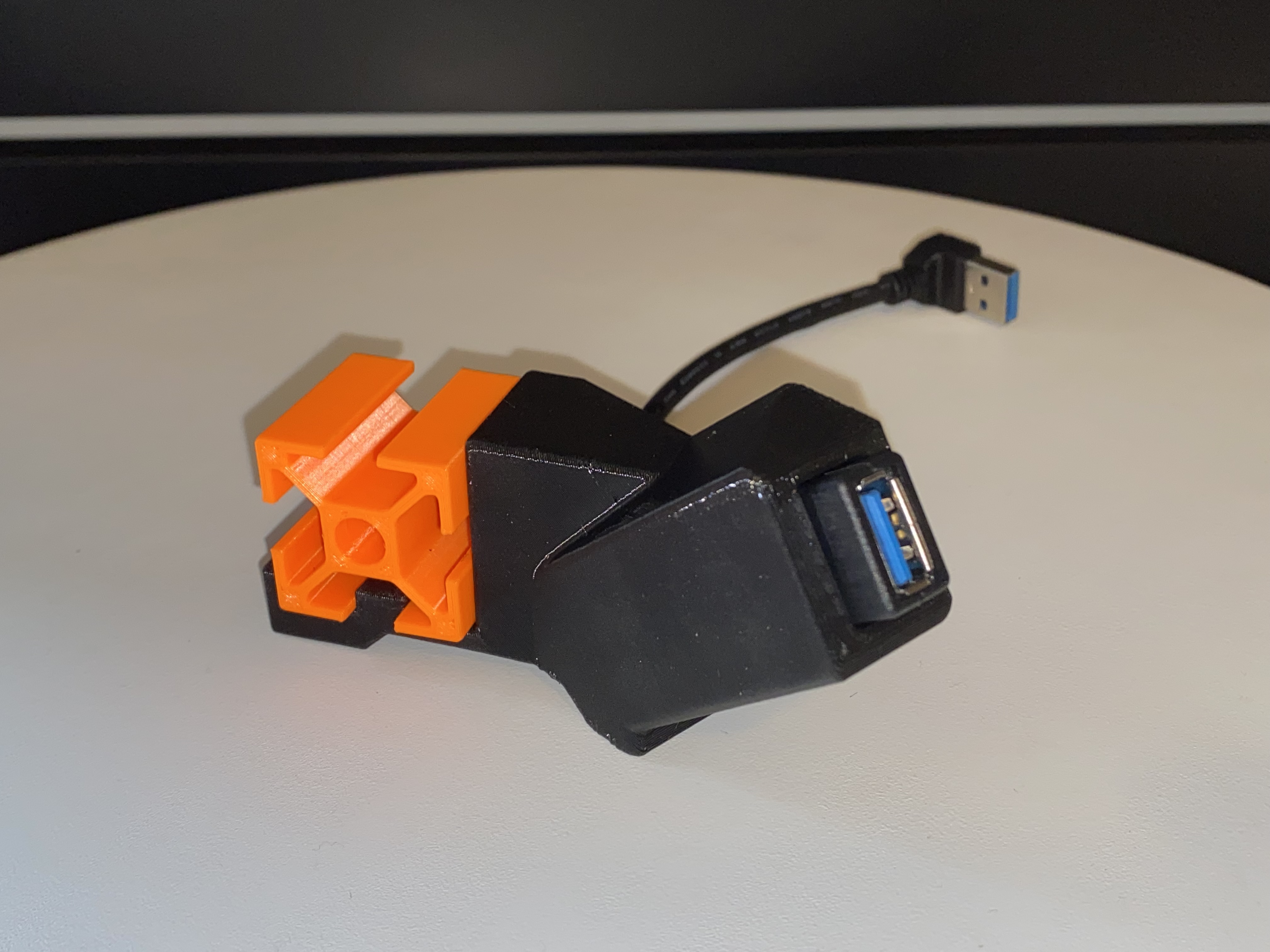 Prusa Mini USB Holder by FP IDeas | Download free STL model ...