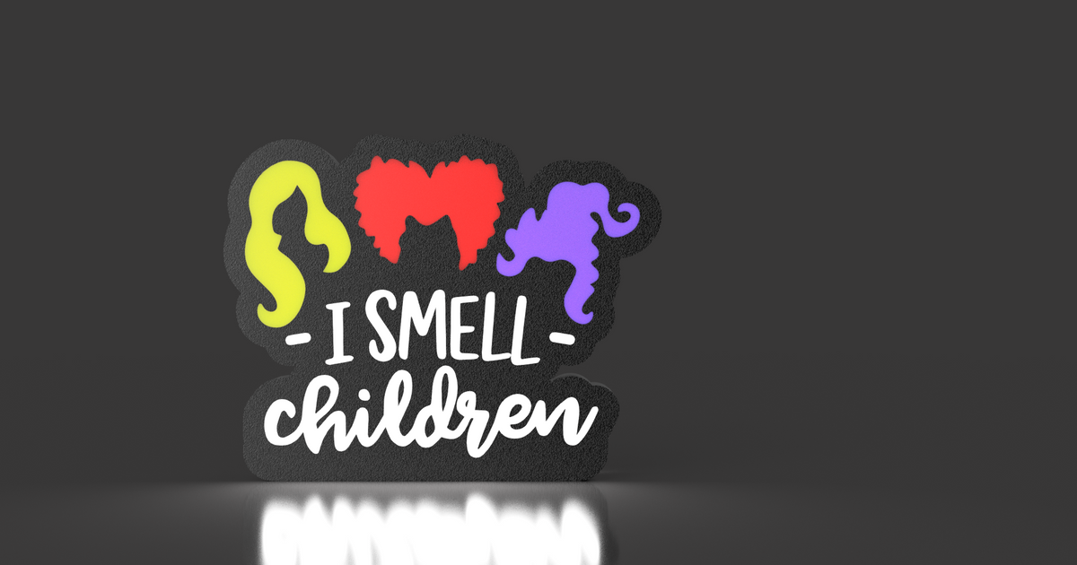 Hocus Pocus - I Smell Children Light Box by ThreeDimensions | Download ...