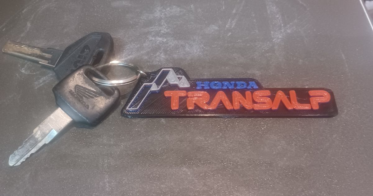 Honda TransAlp Key Fob by Fearless | Download free STL model ...