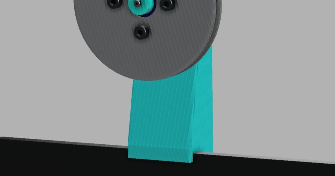 Filament Guide for Slide Spools by Matteo1996 | Download free STL model ...