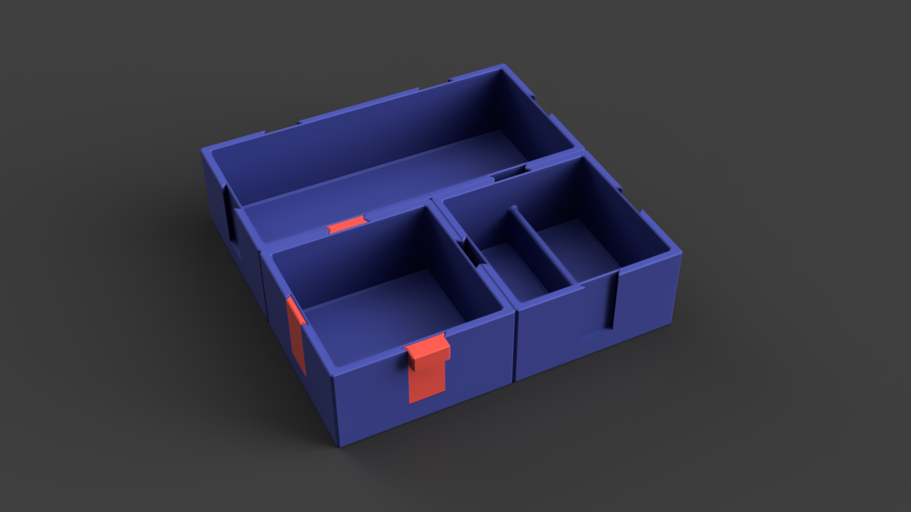 Catch-All Trays / Desk organizer 75mm by Mike | Download free STL model ...