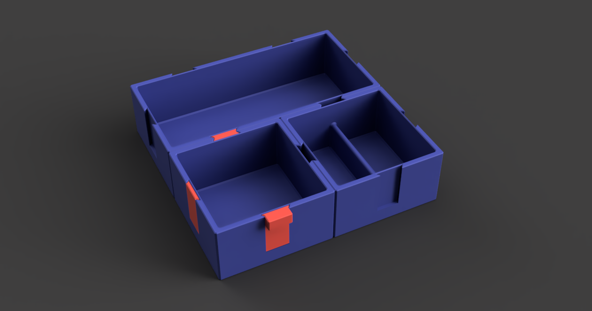 Catch-All Trays / Desk organizer 75mm by Mike | Download free STL model ...