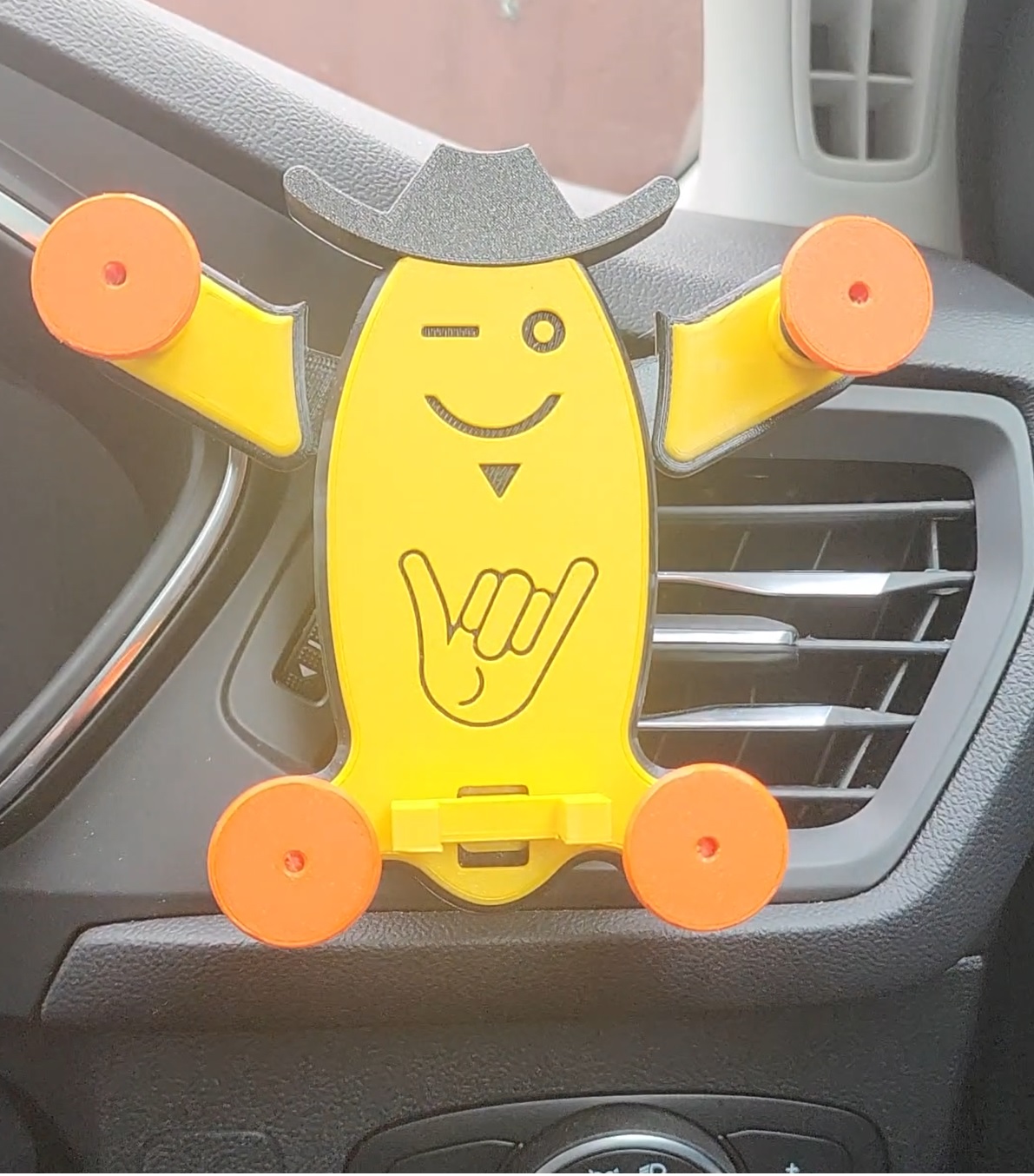 Cheeky Car Phone Holder by deadsimple | Download free STL model ...