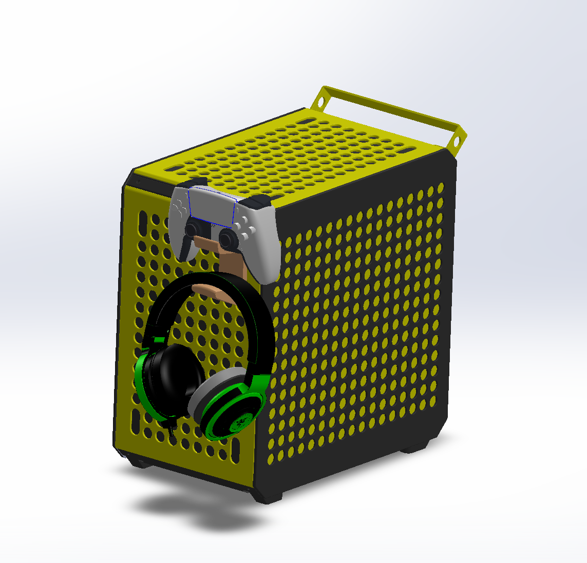 Holder for headset and controller by ICL 3D Modeling & Printing ...