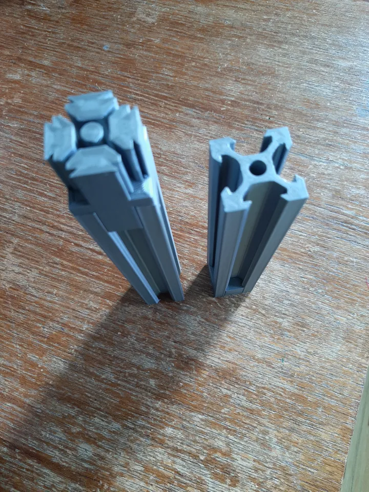 3030 Extrusion 180mm & coupler by MasterKoopa | Download free STL model ...
