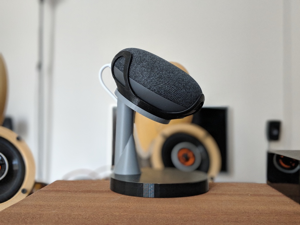 Google Home Mini Desktop Stand by Anıl Ejder | Download free STL model ...