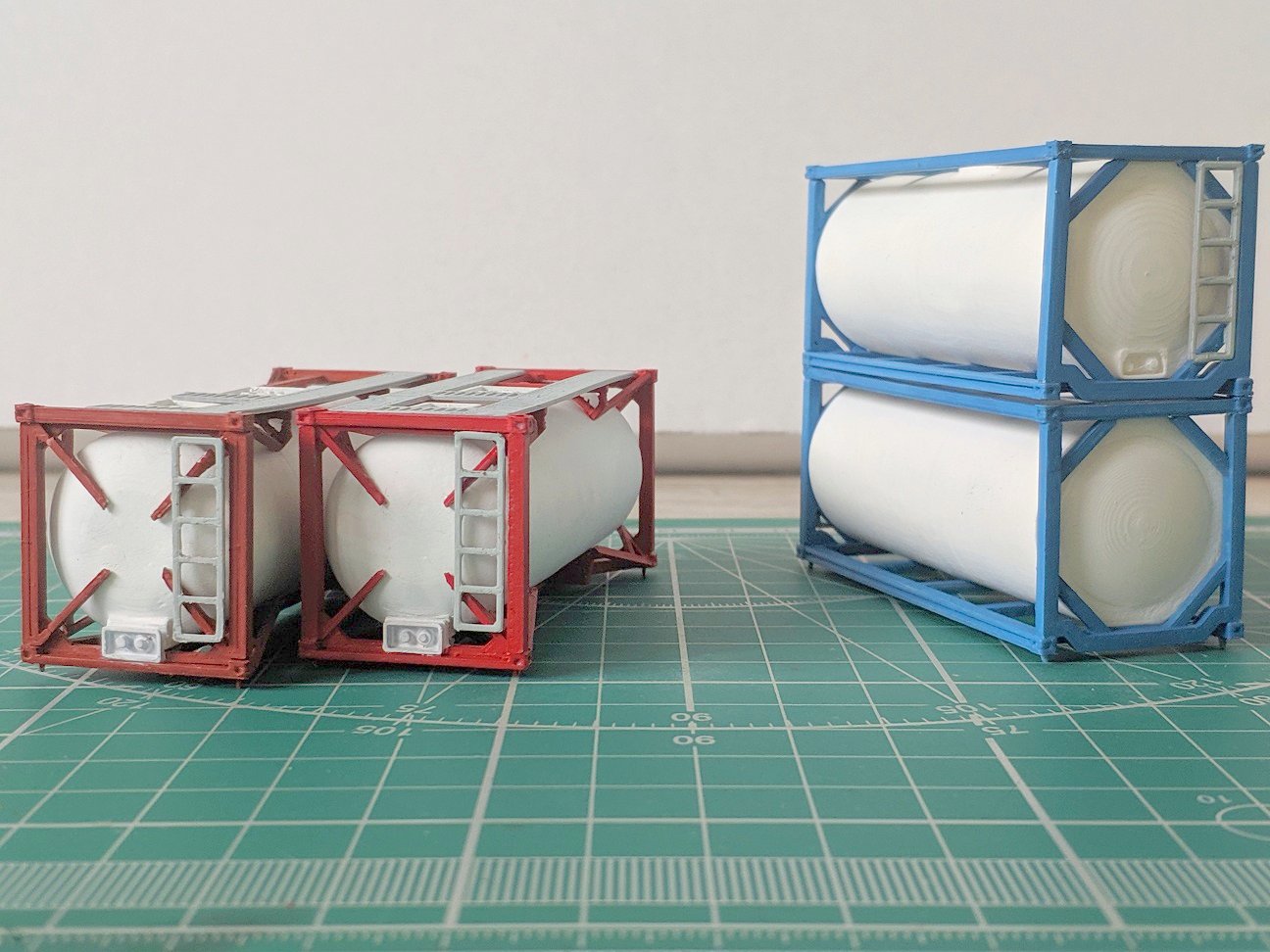 Tank containers collection (HO scale) by positron | Download free STL ...