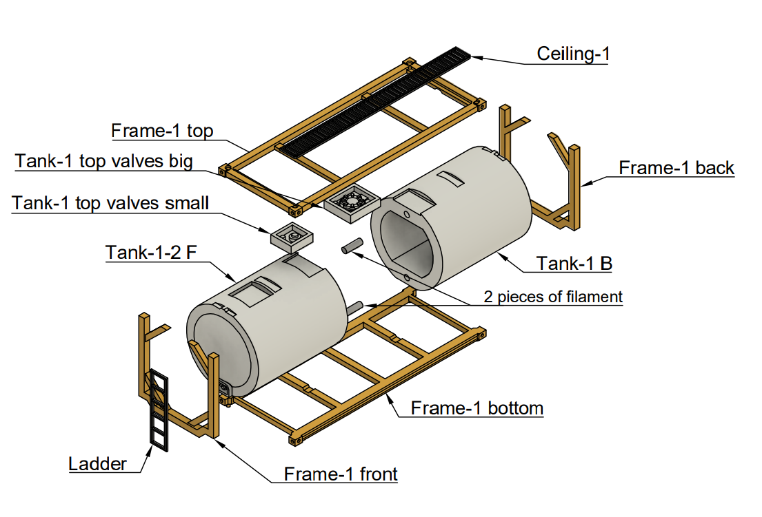 Tank containers collection (HO scale) by positron | Download free STL ...