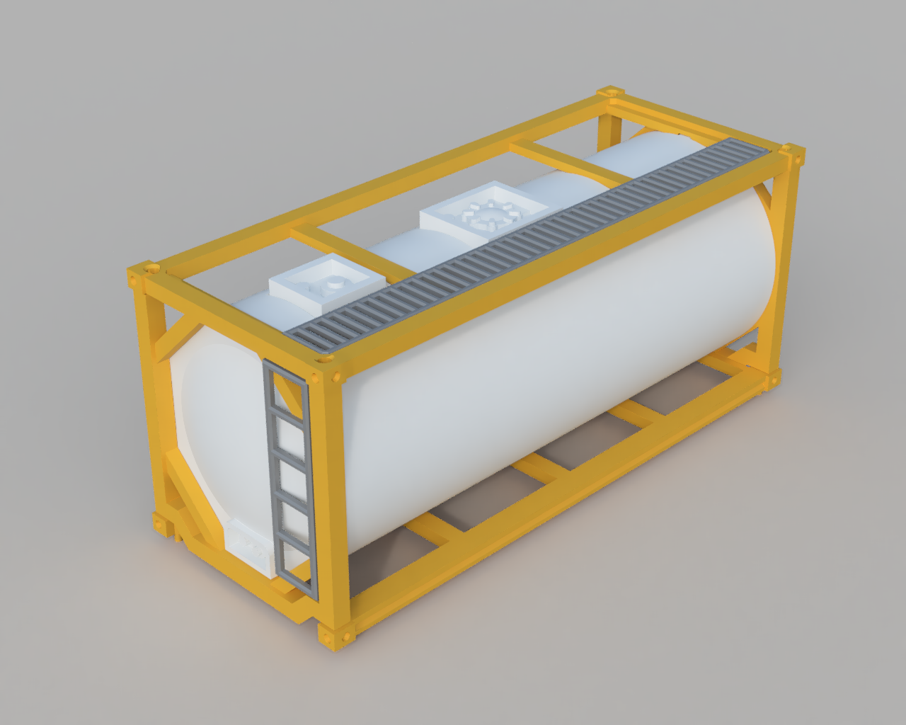 Tank containers collection (HO scale) by positron | Download free STL ...