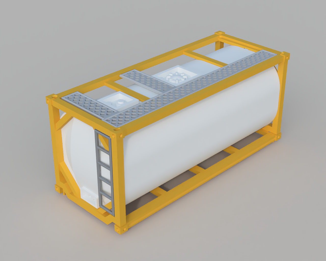 Tank containers collection (HO scale) by positron | Download free STL ...