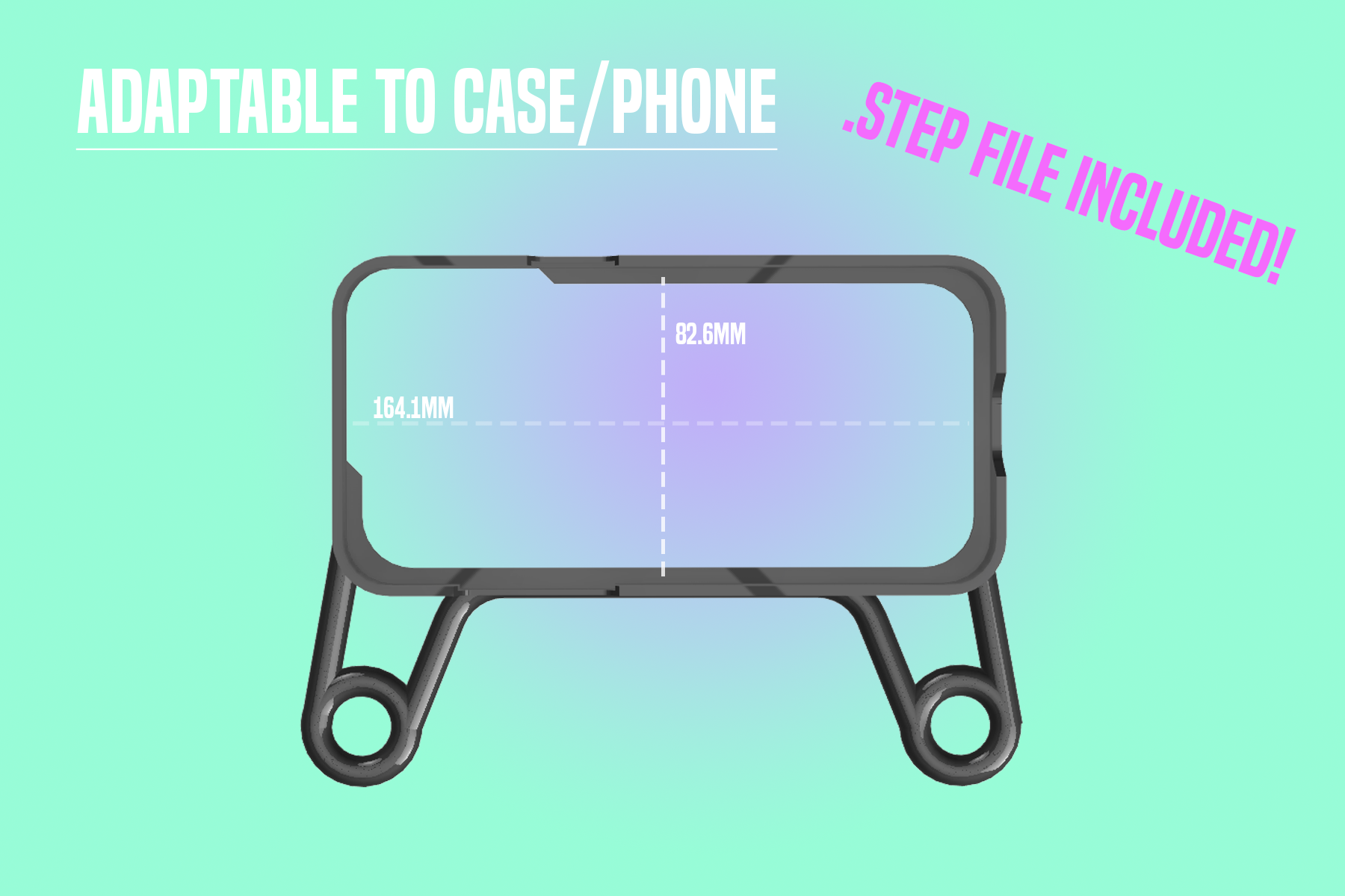IPhone 15 Pro Max Controller Grip - adaptable size by ballinlike ...