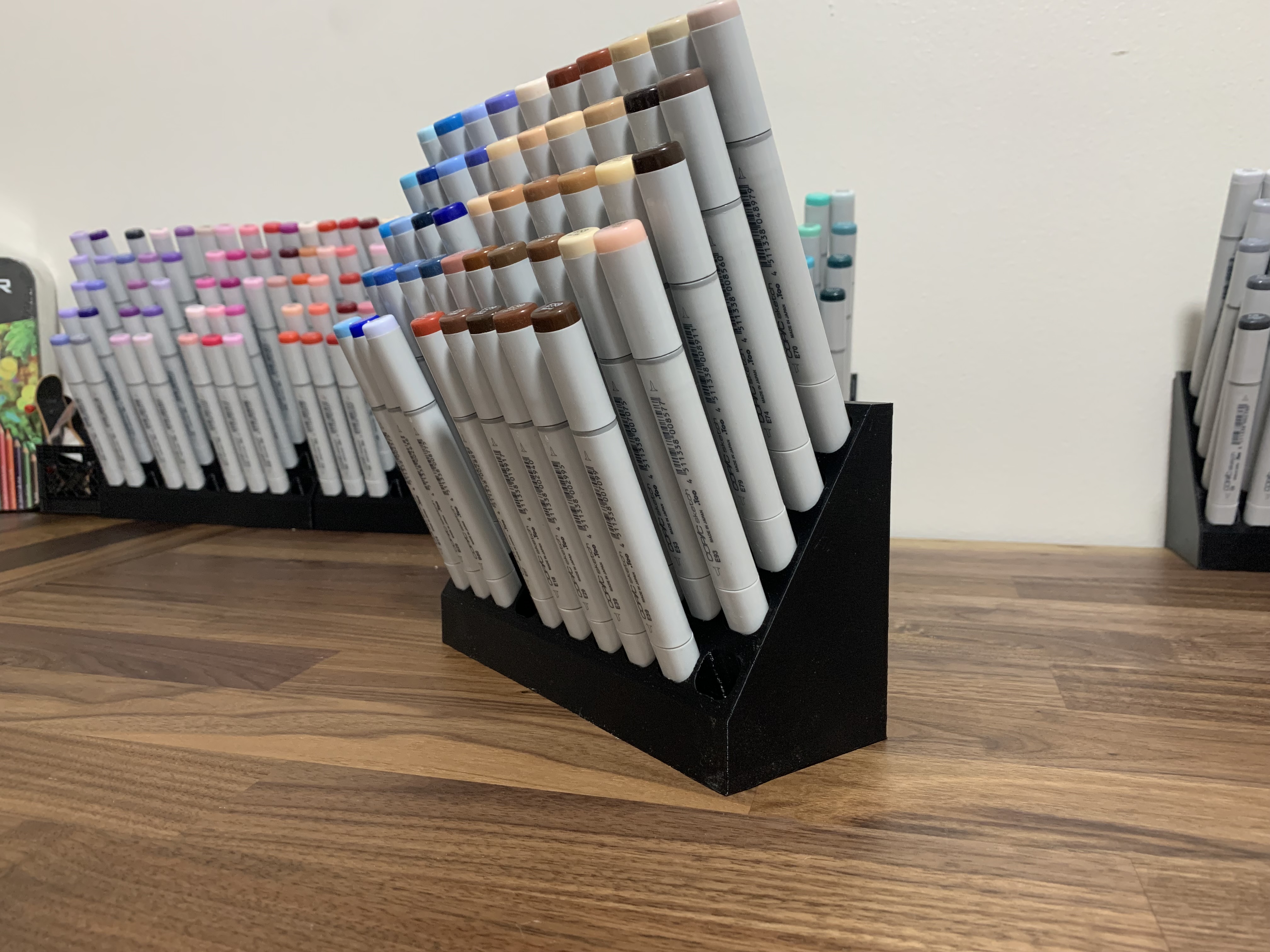 Copic Sketch Marker Holder by justxkyle | Download free STL model ...