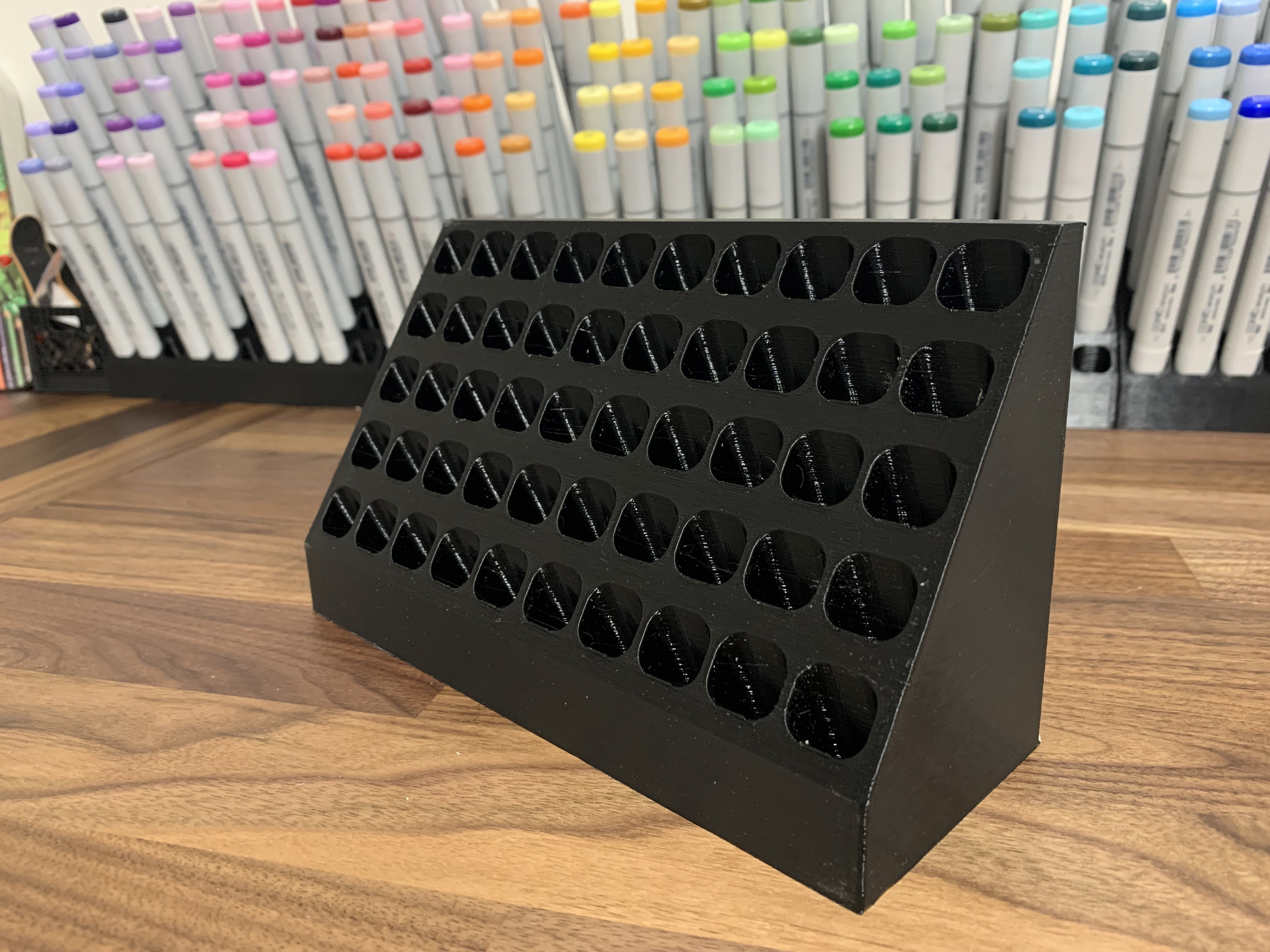 Copic Sketch Marker Holder by justxkyle | Download free STL model ...