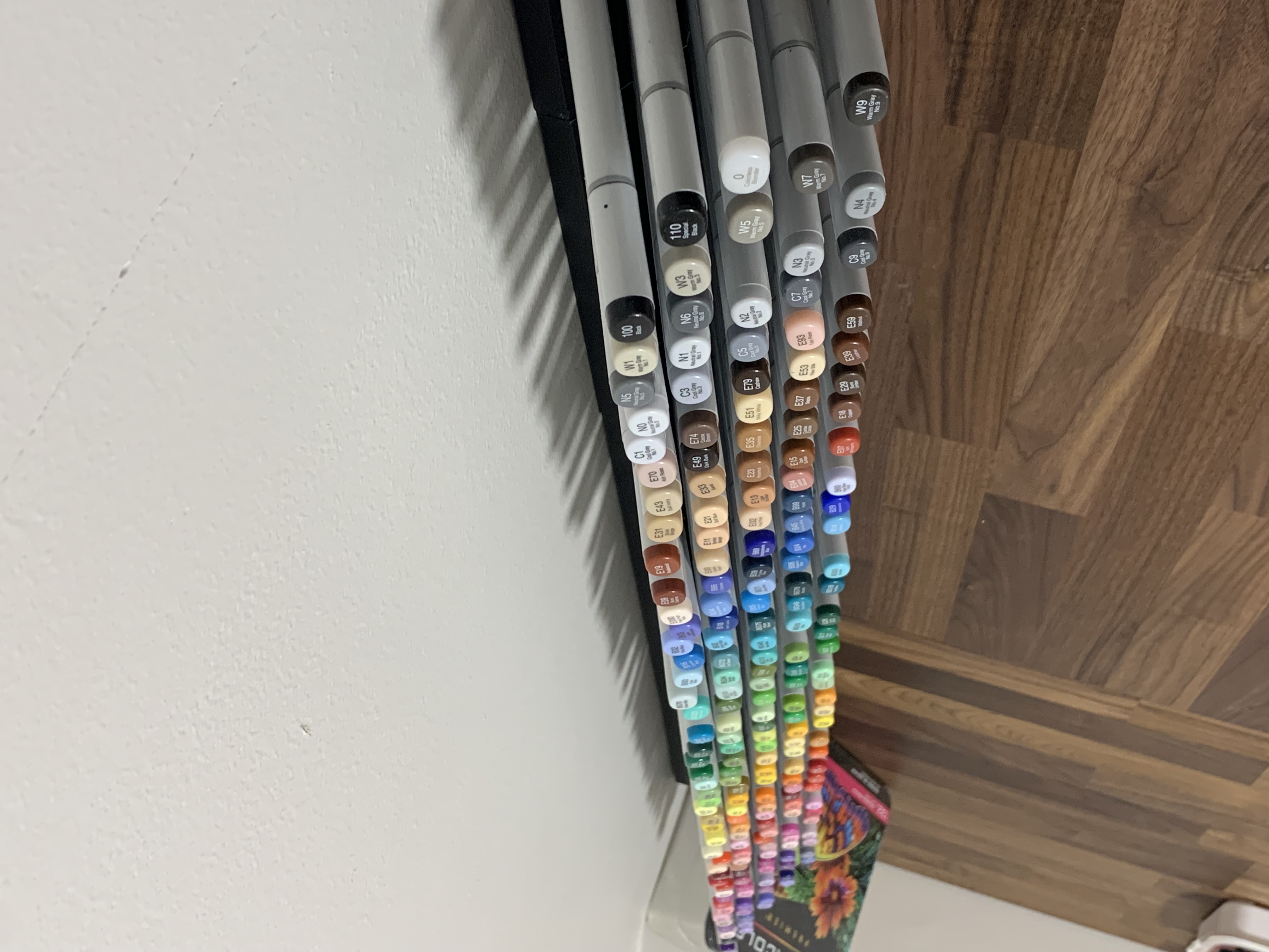 Copic Sketch Marker Holder by justxkyle | Download free STL model ...