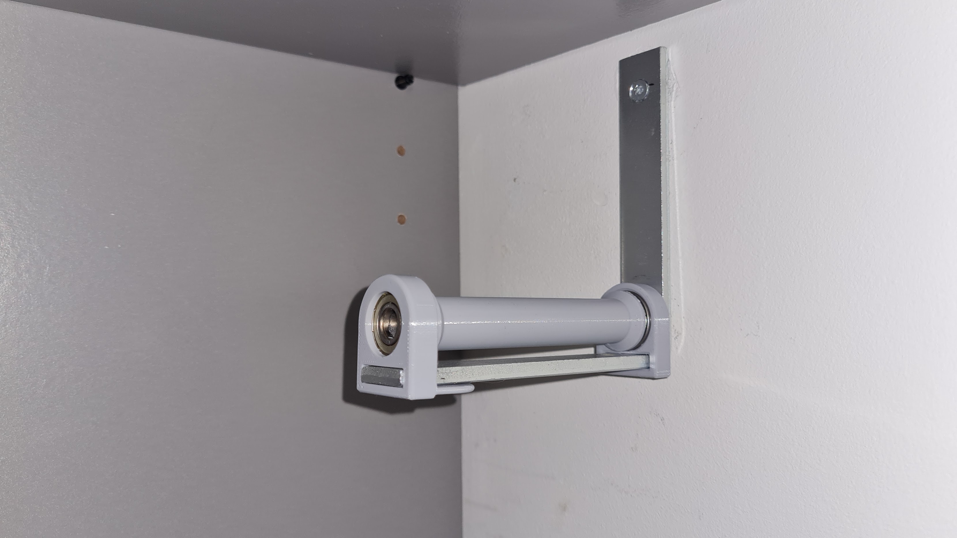 Filament spool holder, wall mount, angle bracket by Simon | Download ...