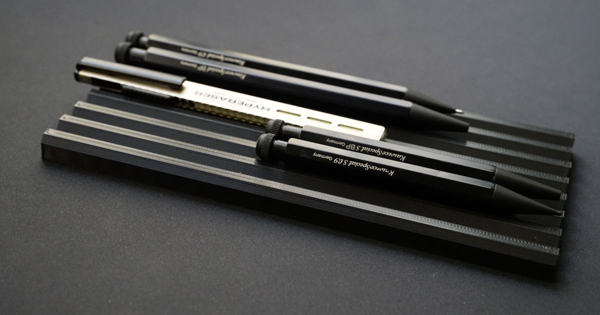 Pen holder kaweco style by Pb023_3D | Download free STL model ...