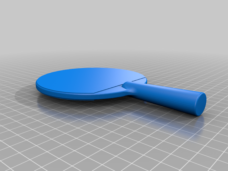 Ping Pong Paddle Model and Renders by Silas Clough | Download free STL ...