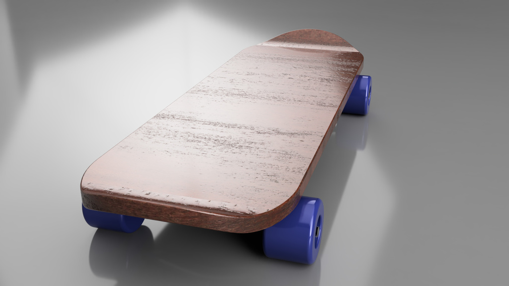 Skateboard Model by Silas Clough | Download free STL model | Printables.com
