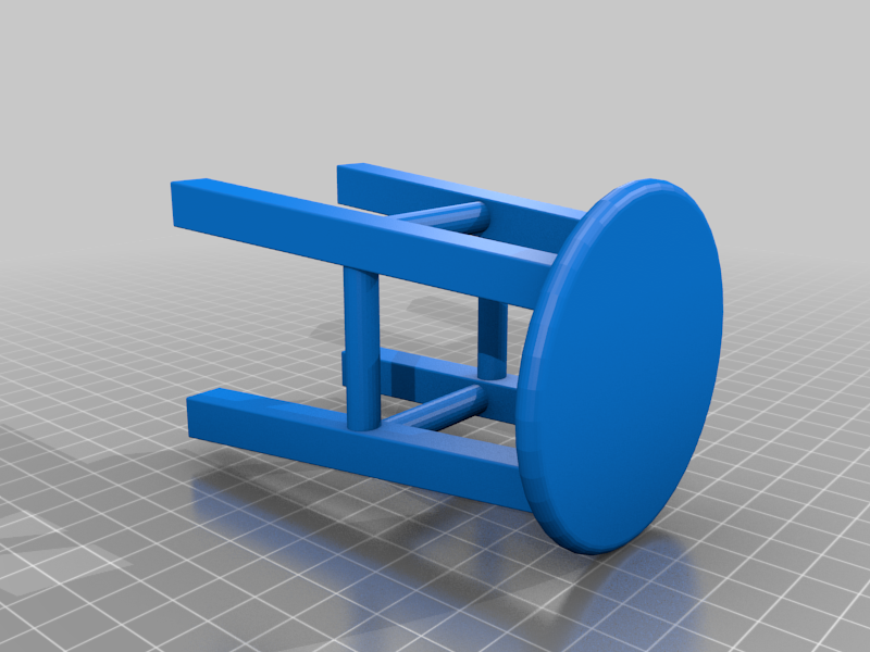Simple Barstool Model by Silas Clough | Download free STL model ...