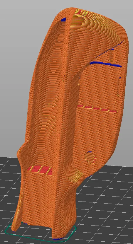 Grips for GPD Win Max 2 (remix with emply space for usb adapters) by ...