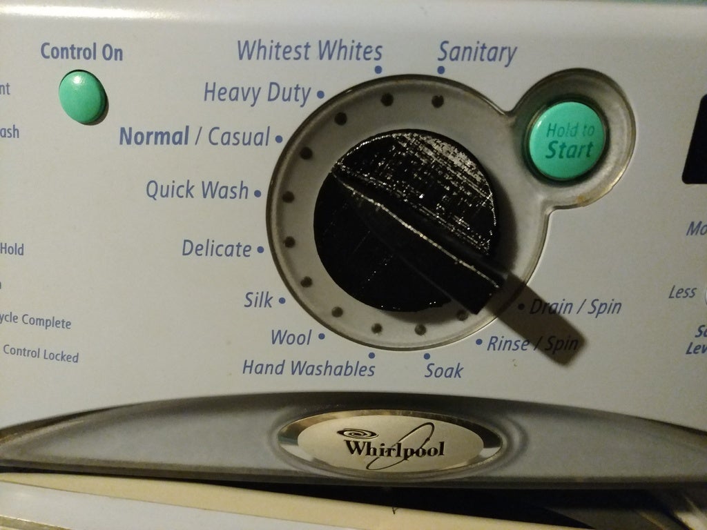 Whirlpool Washer/Dryer Knob by MakeCents | Download free STL model ...