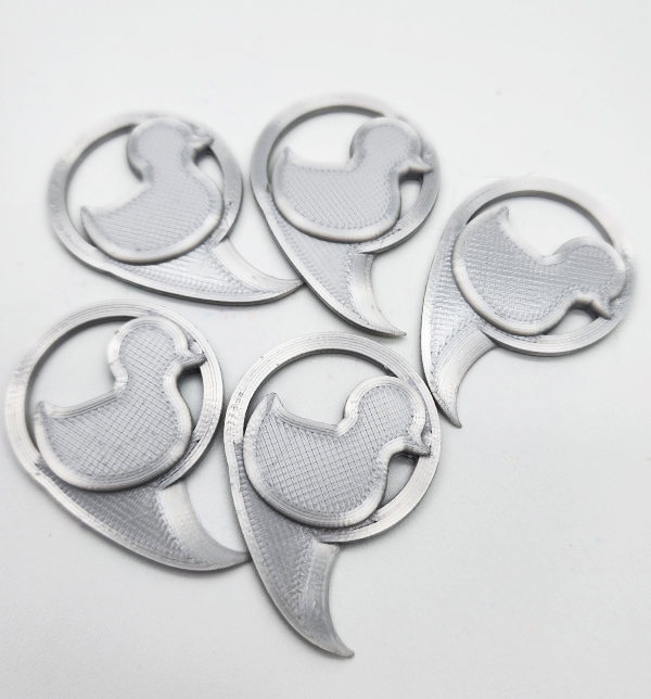 Bath Bomb Cling Wrap Opener Duck Shape by BathBombMoldClub | Printables ...