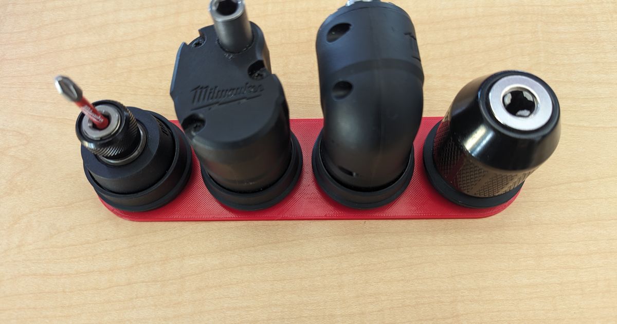 Milwaukee Installation Driver Chuck Holder by storyinmemo | Download ...