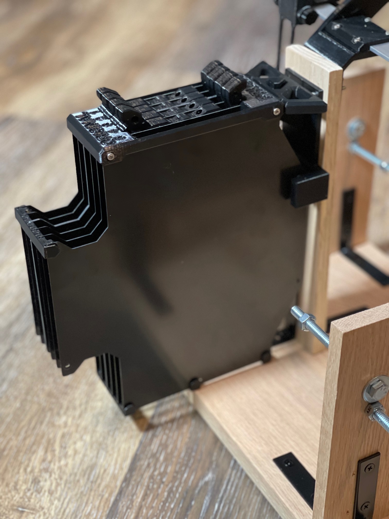 Vertical Bracket For Prusa Mmu3 Buffer By Real 3d Prints Download
