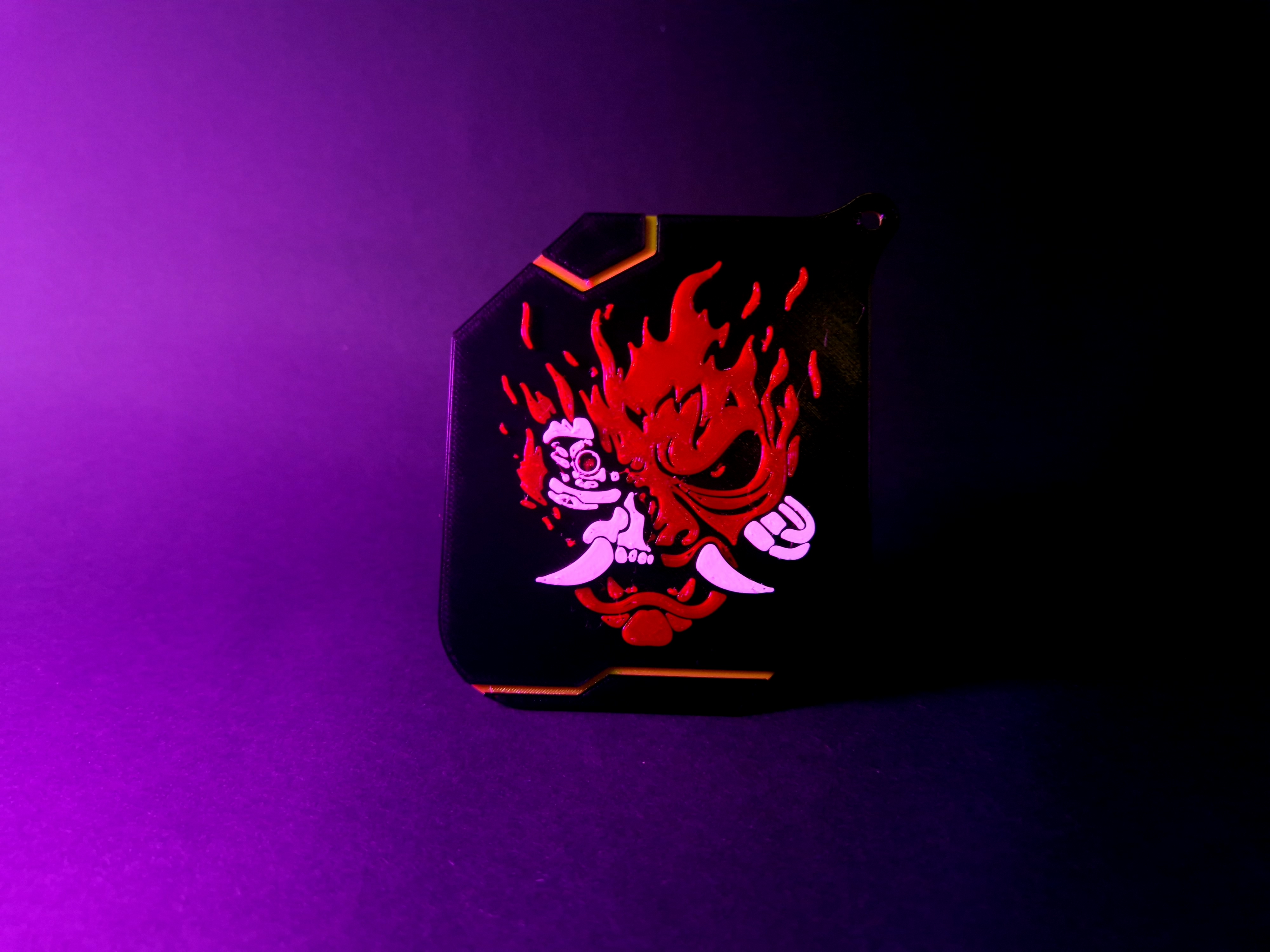 Samurai Logo - KEYCHAIN - cyberpunk 2077 by Qris | Download free STL ...