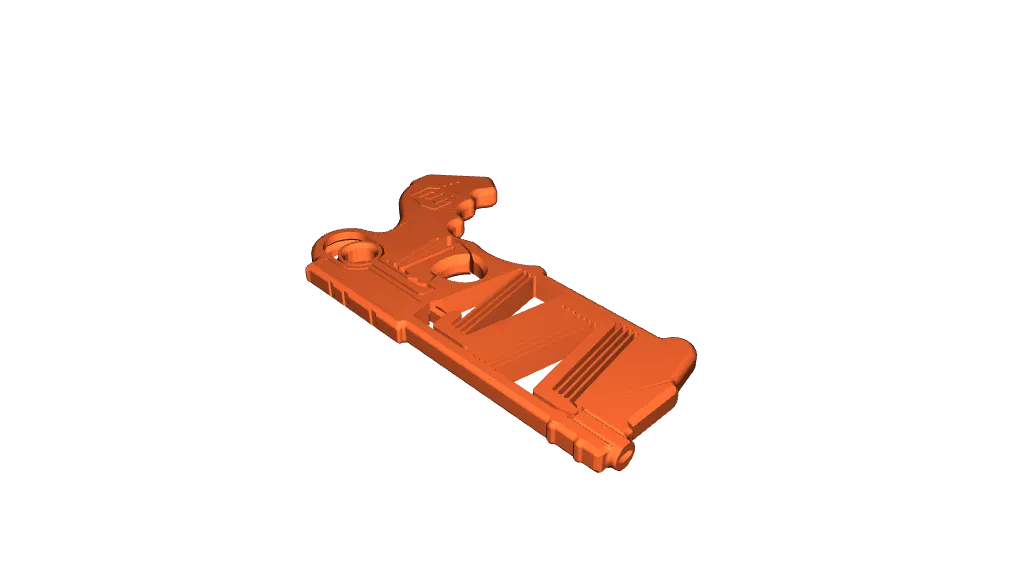 One Piece Compliant Blaster Double Thick by Fireproof710 | Download free STL model | Printables.com