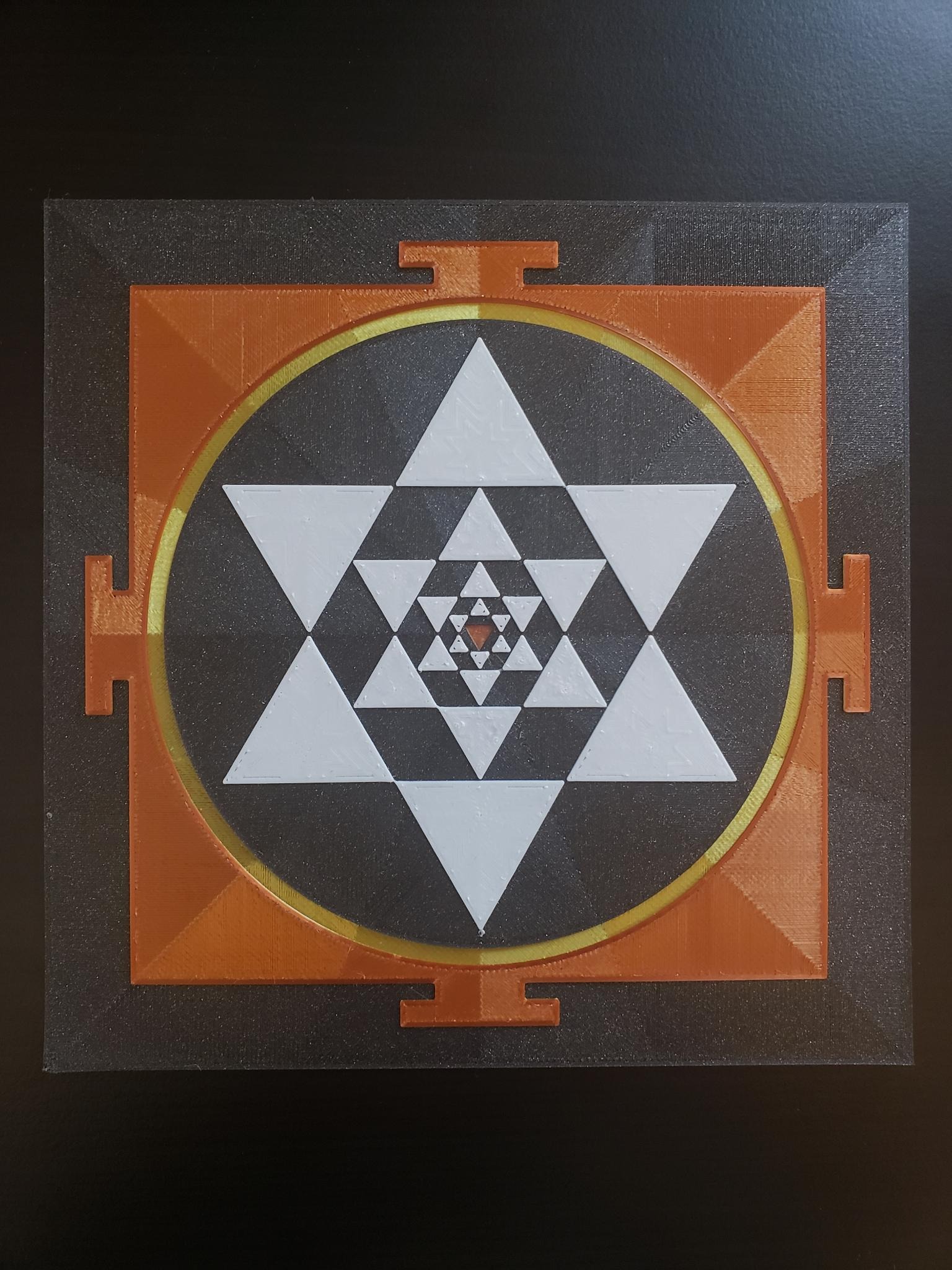 Mandala for Trataka meditation (multicolor - color change by height) by ...